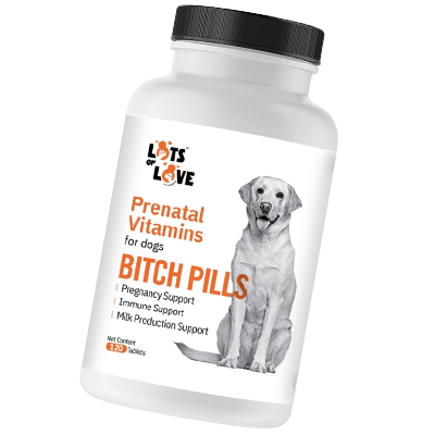 Vitamins for Nursing Dogs: Bitch Pills | Liver, 120 Tablets