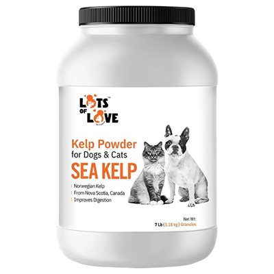 7 Lb SEA KELP Powder: Organic Kelp Supplement for Dog & Cat